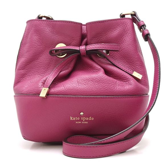 kate spade | Bags | Kate Spade Shoulder Bag Drawstring Pwru3377 Leather ...